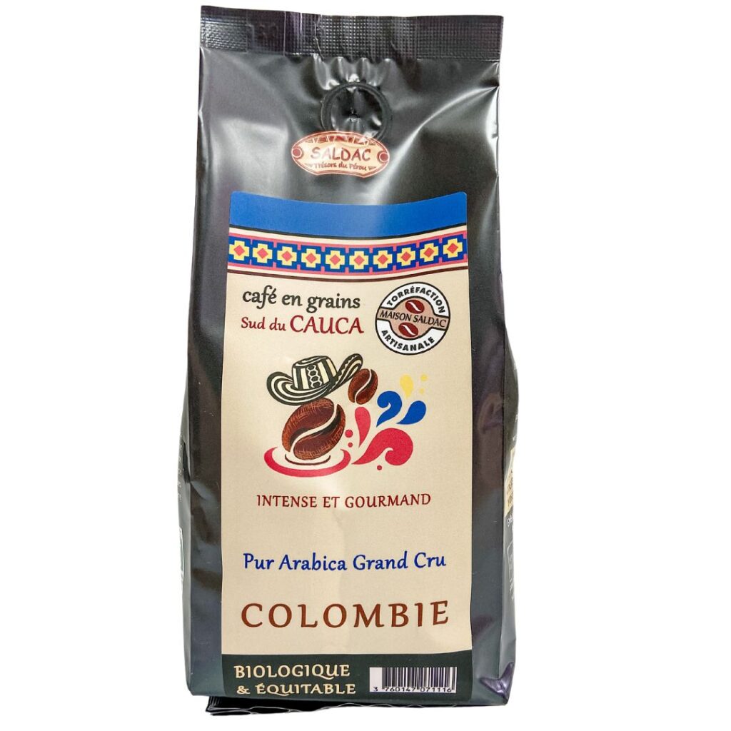 Café natural en grano de Colombia 250g - El Oro de Los Andes ...